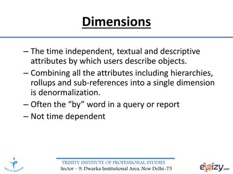Dimensional Modelling Data Warehouse Data Mining PPT