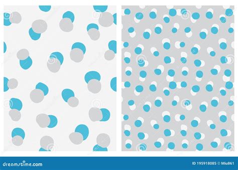Simple Hand Drawn Irregular Dots Vector Patterns Stock Vector Illustration Of Graphic