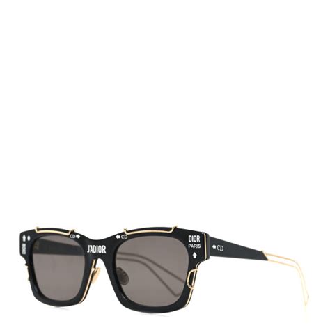 Christian Dior Acetate Jadior Sunglasses Black 1343115 Fashionphile