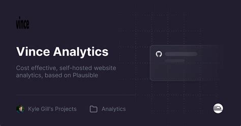 Deploy Vince Analytics