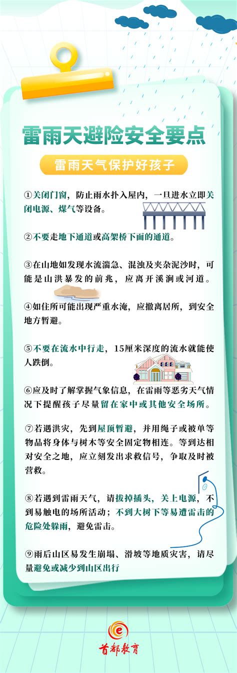 避雷雨、防溺水、防中暑这份暑期安全指南，请收好 新华网客户端