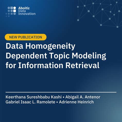 Aboitiz Data Innovation Adi On Linkedin Nlp Ai Data Nlp Topicmodeling Research