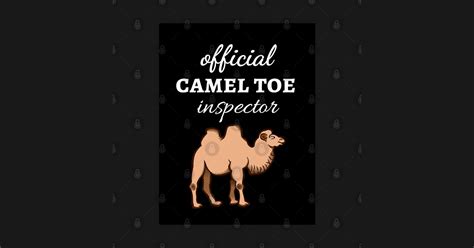 Official Camel Toe Inspector Composition T Shirt Teepublic