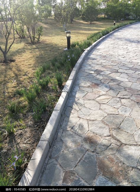园路铺装 高清图片下载 红动中国