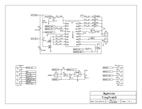 Tinytrak 3 Byonics Gps Position Encoder Aide Configuration Radioamateur Station Aprs
