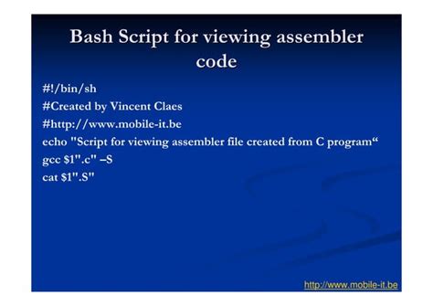 Bash Scripting Ppt