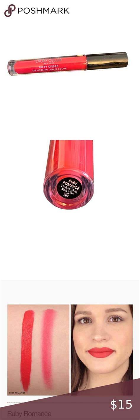 Laura Geller Ruby Romance Fifty Kisses Lip Locking Liquid Color Laura