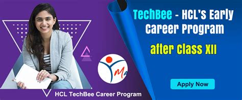 It Career Opportunities With Techbee Hcls Early Career Program Hcl Techbee Career Program