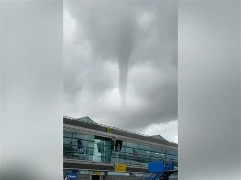 Funnel Cloud Spotted Over Dublin Airport Newstalk