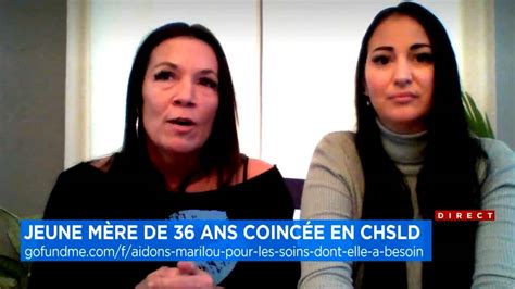 Une Jeune Mère De 36 Ans Coincée En Chsld Explications Tva Nouvelles