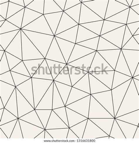 Vector Seamless Pattern Irregular Abstract Linear Stock Vector Royalty Free 1316631800