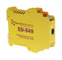 ED 549 BRAINBOXES I O Module Ethernet To Analogue 8 Analogue Inputs Farnell UK