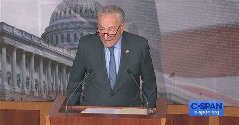 Majority Leader Schumer News Conference After Mayorkas Impeachment Trial Adjournment C