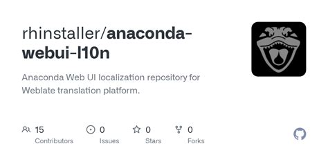 Github Rhinstaller Anaconda Webui L N Anaconda Web Ui Localization Repository For Weblate