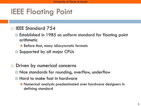 Ppt Floating Point Computer Architecture And Organization Powerpoint