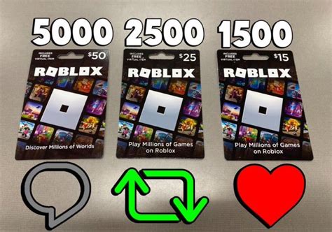 Joje On Twitter Which Robux Card Would You Want