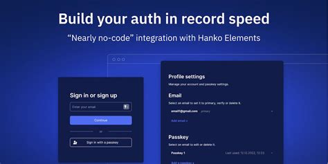 Hanko On Linkedin Hanko Cloud Beta Authentication And User