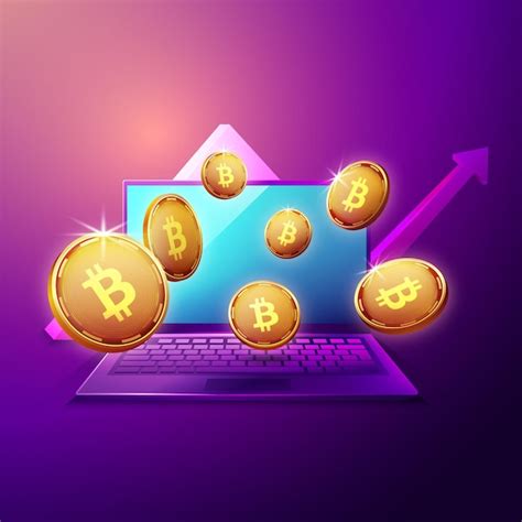 Premium Vector Concept Ilustration Of Crypto Currency Bitcoin On