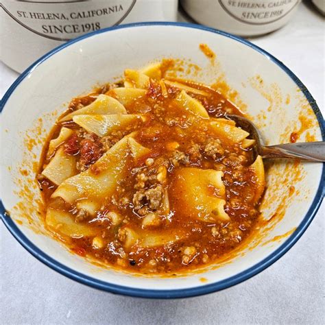 Dutch Oven Lasagna Soup A Fun Take On Traditional Lasagna