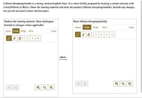 Lithium Diisopropylamide Is A Strong Nonnucleophilic Base It Is Often Freshly Prepared By