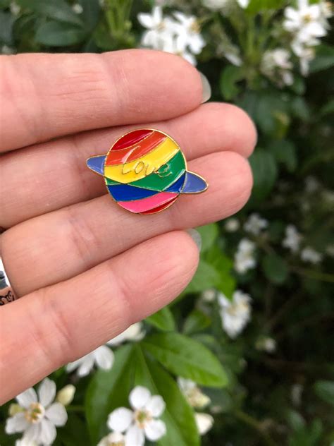 Gay Pride Rainbow Lgbtqi Pride Badge Pin Rainbow Flag Queer Gay Support