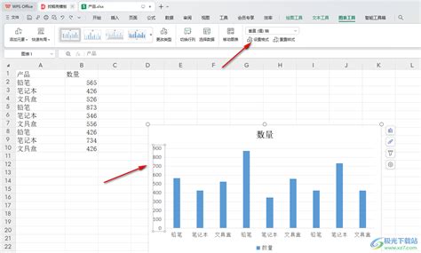 Excel如何更改纵坐标轴标签的文字方向？ Wps Excel设置纵坐标轴标签的文字方向的方法 极光下载站