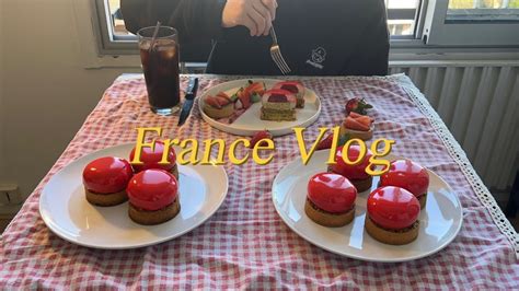 🇫🇷프랑스 일상 브이로그딸기 피스타치오 타르트 만들기 럼 추천 쿠인아만 맛집 파티쉐 일상 홈베이킹 프랑스어 더빙