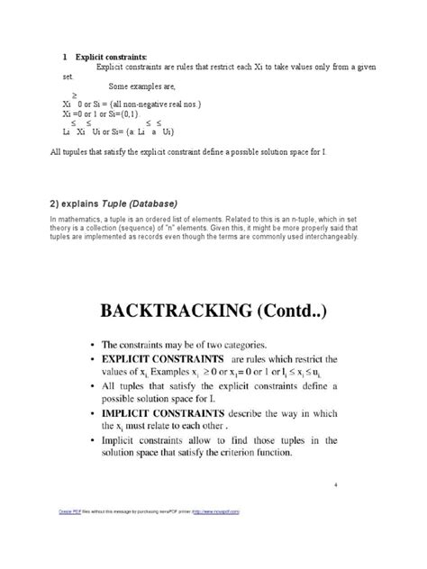 1 Explicit Constraints 2 Explains Tuple Database Pdf