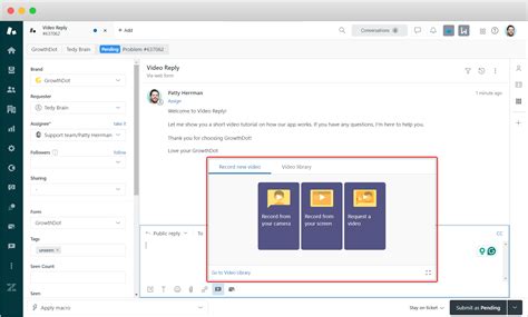 video reply for zendesk reviews 2024 details pricing and features g2