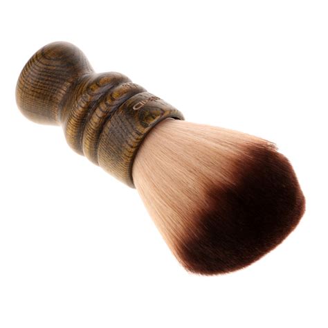 Wooden Handle Men Mustache Shaving Neck Duster Bru Vicedeal