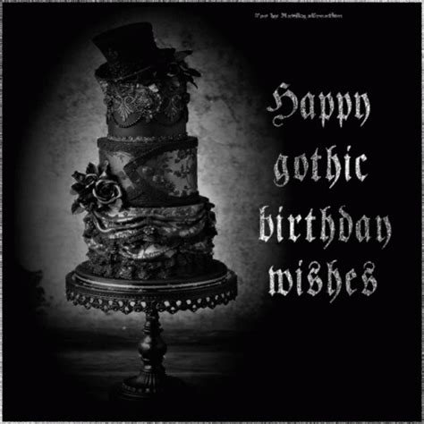Gothic Birthday  Gothic Birthday Discover And Share S