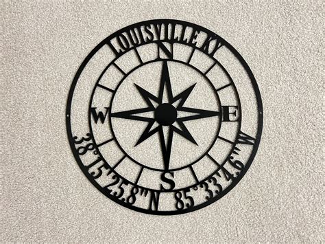 Nautical Compass Stencil
