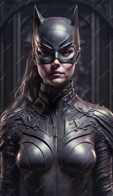 Premium Ai Image Ai Generated Image Of A Batgirl Dc Comic Superhero