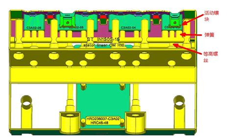 线性定子注塑模具 Step 模型图纸下载 懒石网