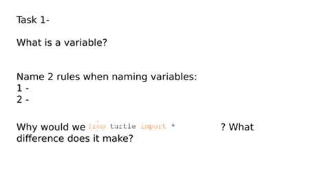 Python Turtle Unit Teaching Resources