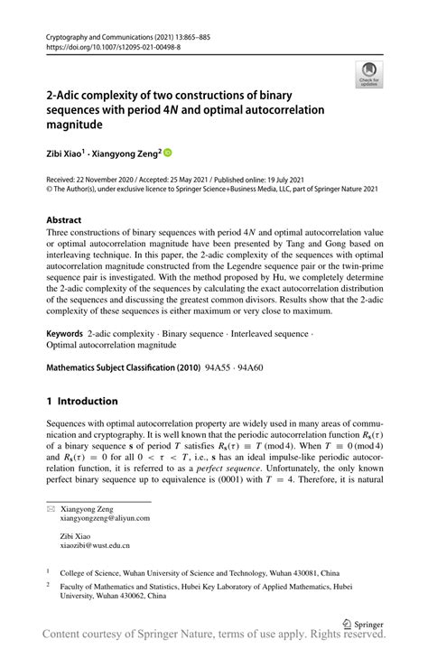 2 Adic Complexity Of Two Constructions Of Binary Sequences With Period
