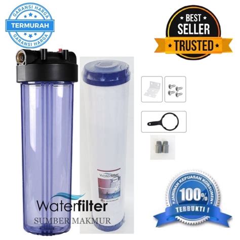 Jual Filter Air Housing Big Clear Inch Step GAC UDF Shopee Indonesia