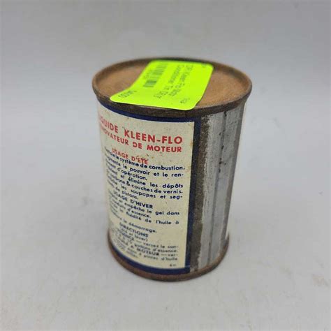 Kleen Flo Motor Conditioner Tin Dr Waterford Antique Market