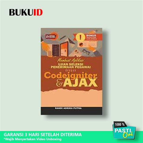 Jual Buku Membuat Aplikasi Ujian Seleksi Penerimaan Pegawai Dengan