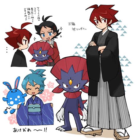 Goh Weavile Azumarill Quillon And Danika Pokemon And 2 More Drawn
