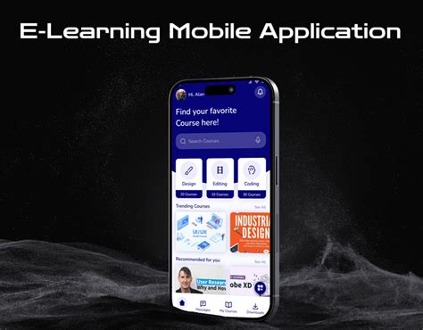 E Learning Mobile Application Behance