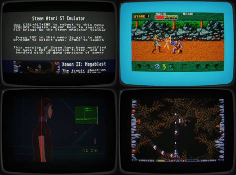 Making An Atari ST Game Menu STEEM CRT By Mattias Gustavsson