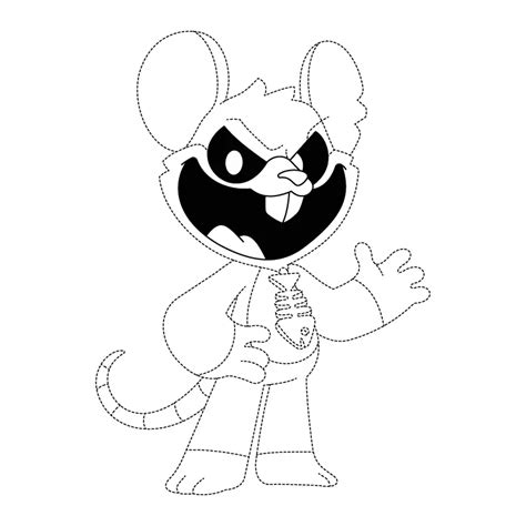 Touille Coloring Page And Tracing Page