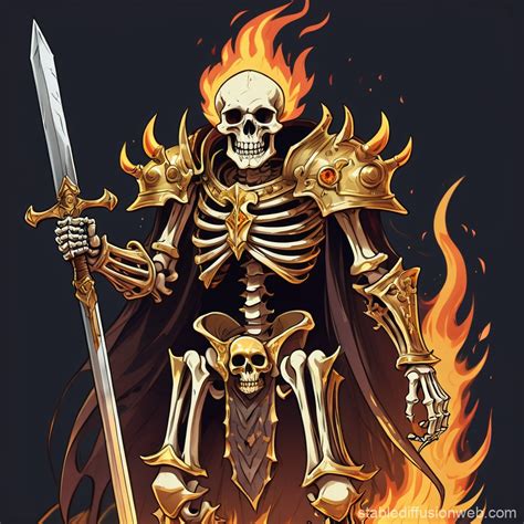 Dnd Skeleton King Prompts Stable Diffusion Online
