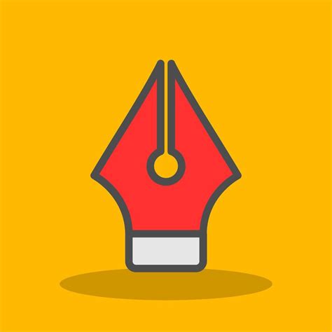 Pen Nib Vector Icon Design 20963859 Vector Art At Vecteezy