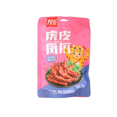 友伦泡椒虎皮凤爪独立包装120g黑鸭香辣柠檬酸辣藤椒味休闲小零食 虎窝淘