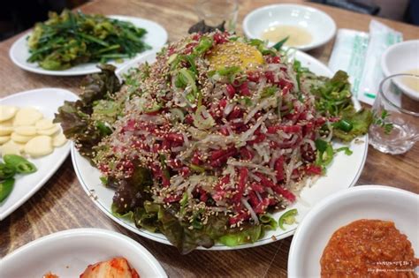 종로5가 맛집 백제정육점 육회 차돌 강추~~ 네이버 블로그