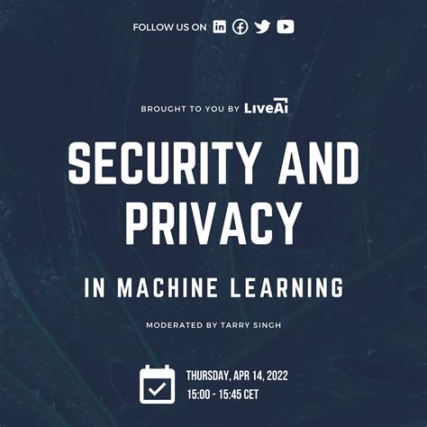 HCAIM Webinar Security And Privacy In Machine Learning HCAIM