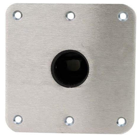 Swivl Eze Snap Lock Deck Base 7 X 7 Stainless Steel