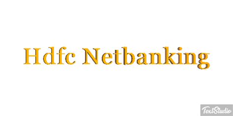 Hdfc Netbanking Trend Animated  Logo Designs
